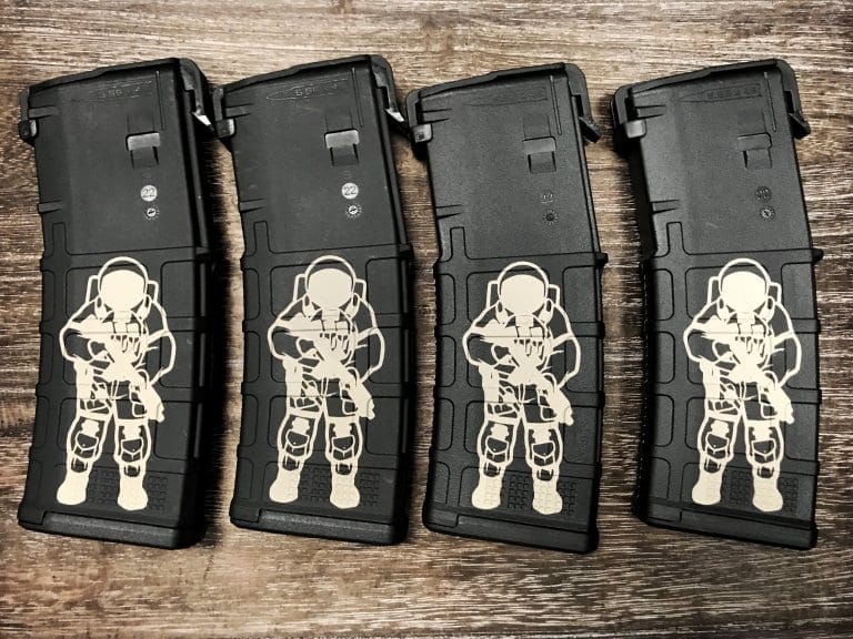How To Use a Laser Engraver to Customize PMAGs - The Mag Life
