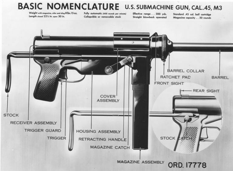 The M3/M3A1 Grease Gun: Unlikely Thompson Killer - The Mag Life