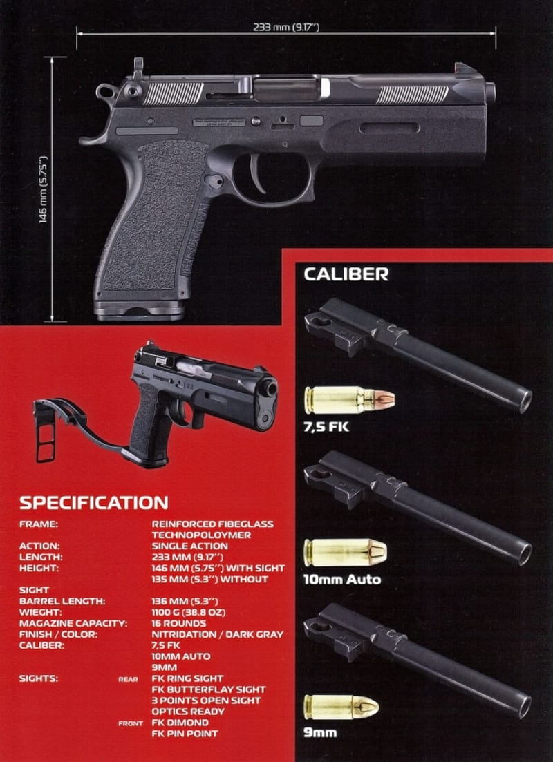 FK BRNO PSD Multi-Cal Pistol: Versatility at its Best - The Mag Life