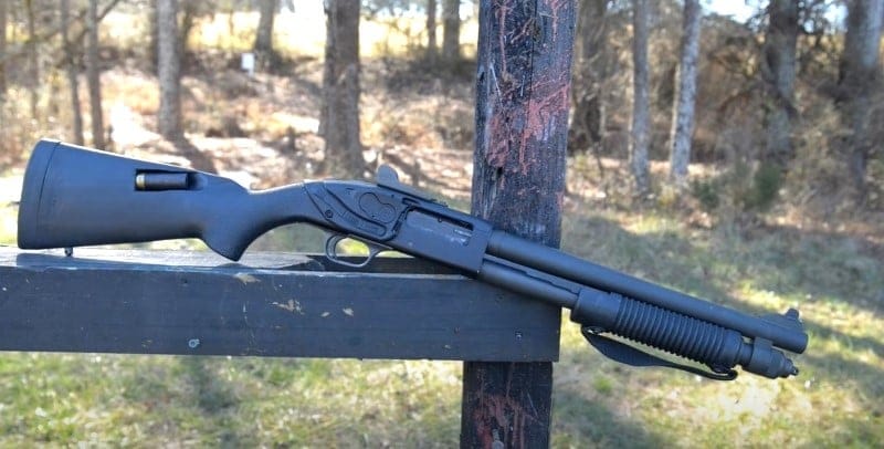 Shotguns And Laser Beams: Crimson Trace LS 250 Lasersaddle