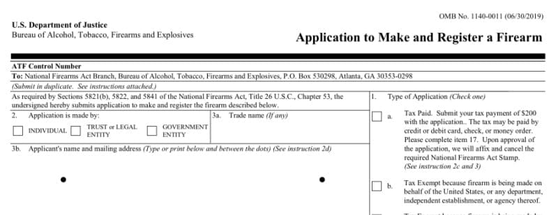 ATF Form 1: A Basic How-To - The Mag Life