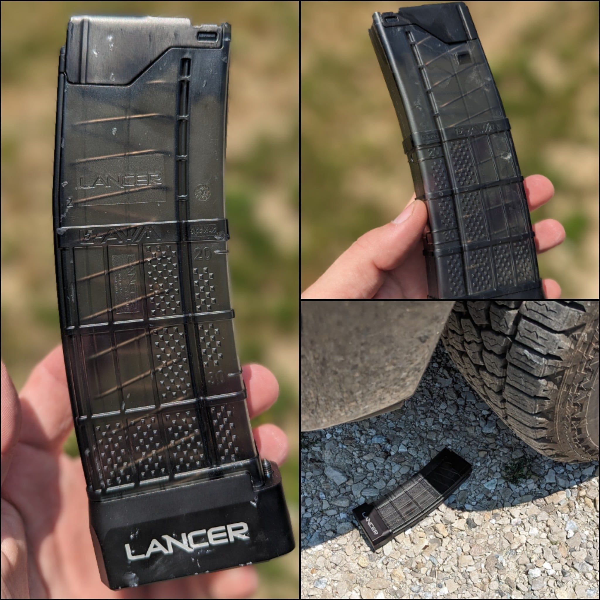 Lancer L5 Warfighter Mag and Plus 6 Extension: A 36-Round Magazine That ...