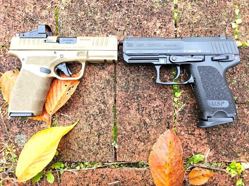 HK USP Compact Vs. Springfield Armory Hellcat Pro - The Mag Life