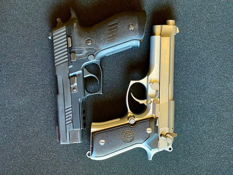 Beretta 92FS vs. Sig P226: Old School Metal - The Mag Life