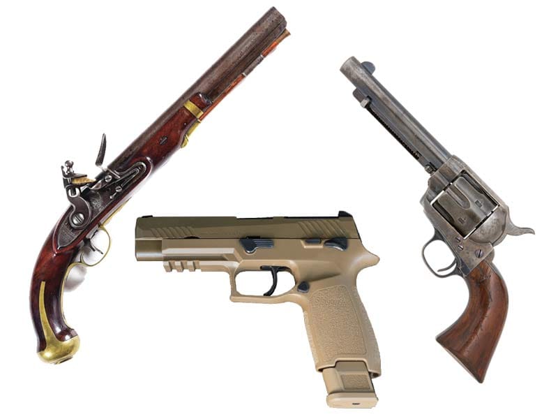 The History of U.S. Military-Issue Sidearms: From Flintlocks to the M17 ...