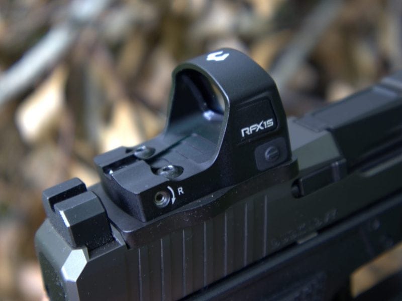 Easy on the Eyes: Viridian RFX11 and RFX15 Green Dot Sights - The Mag Life