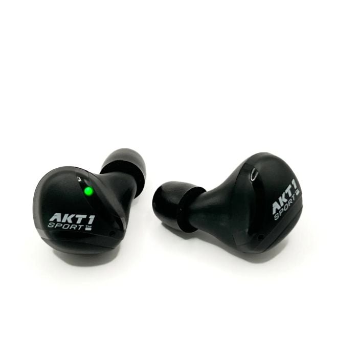 AKT1 Sport Blackout TWS Electronic Bluetooth Ear Plugs