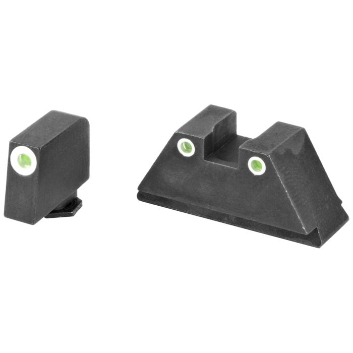 Ameriglo Tall Suppressor Height Night Sights for Glock Pistols