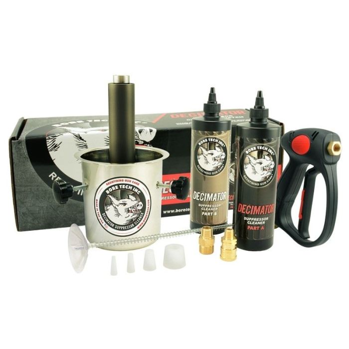 Bore Tech Decimator Suppressor Cleaning System