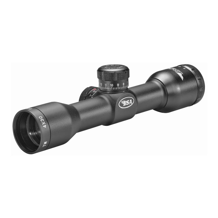 BSA Optics Tactical Weapon 4x30mm Mil-Dot Rifle Scope