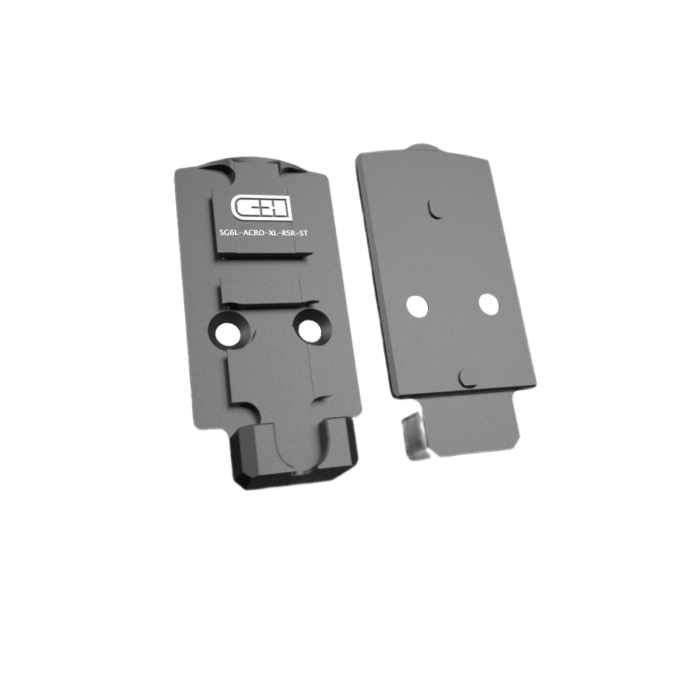 C&H Precision Steel Optics Mounting Plate w/ Rear sight for SIG P226 ...