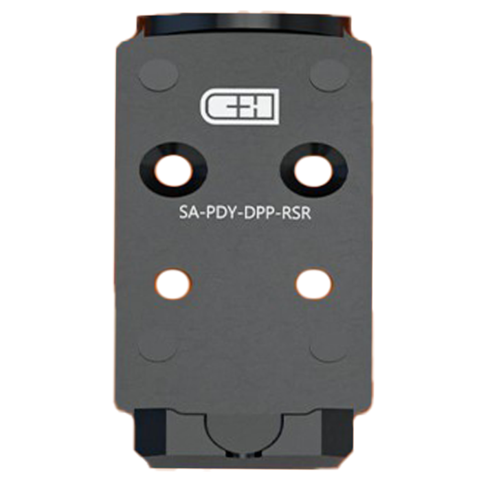 C&H Precision Leupold Delta Point Pro Optics Mounting Plate with Rear ...