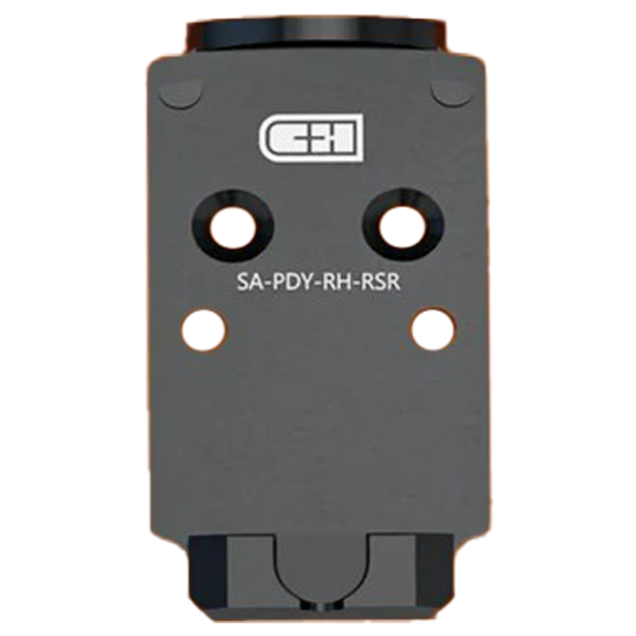 C&H Precision RMR Optics Mounting Plate with Rear Sight for Springfield ...
