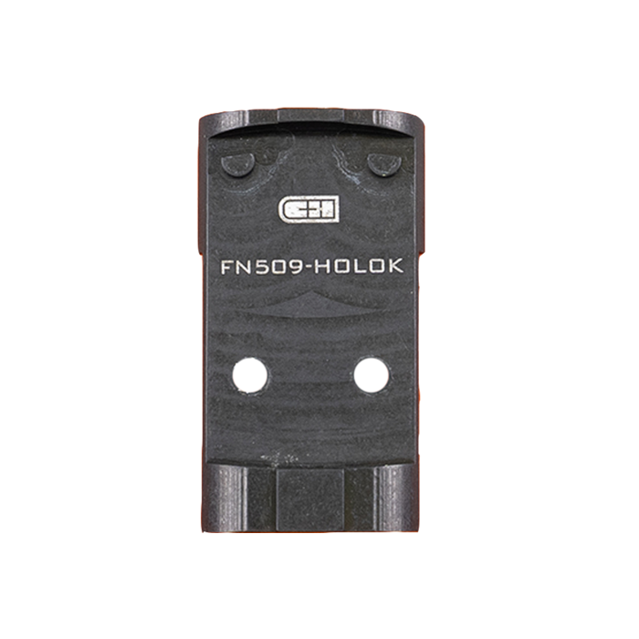 C&H Precision V4 MIL/LEO Holosun 407k / 507k Optics Mounting Plate With Rear Sight for FN 509 Series
