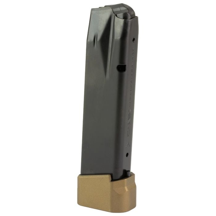 Canik TTI Combat 9mm 18-Round Magazine with +3 Extension - Bronze
