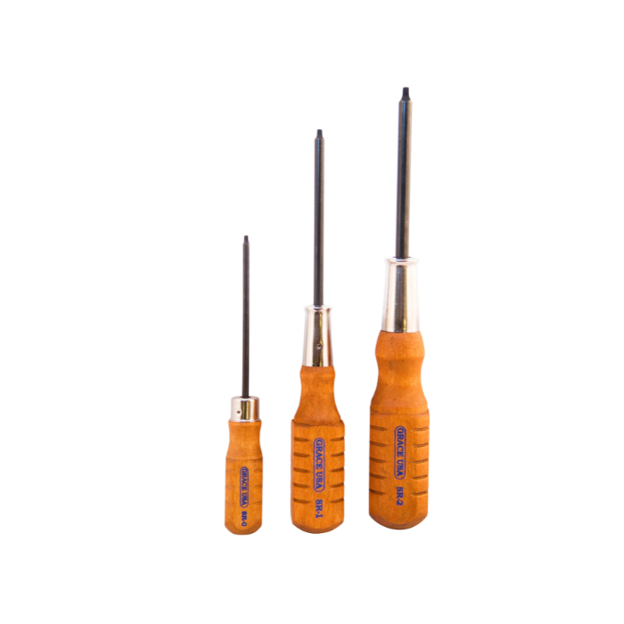 Grace USA Square Recess Screwdriver Set