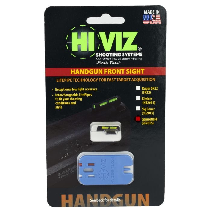 Hi Viz Litewave Front Sight with Interchangeable Litepipes for ...