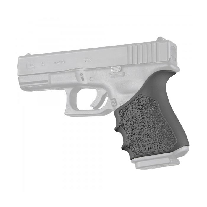 Hogue HandALL Beavertail Grip Sleeve for Compact Gen 3 / 4 Glock Pistols