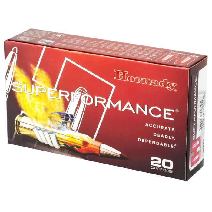 Hornady Superformance .260 Remington Ammo 129gr SST 20 Rounds