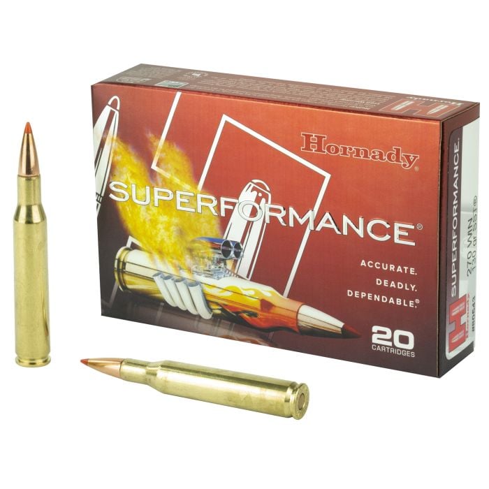 Hornady Superformance .270 Winchester 130gr SST Ammo 20 Rounds