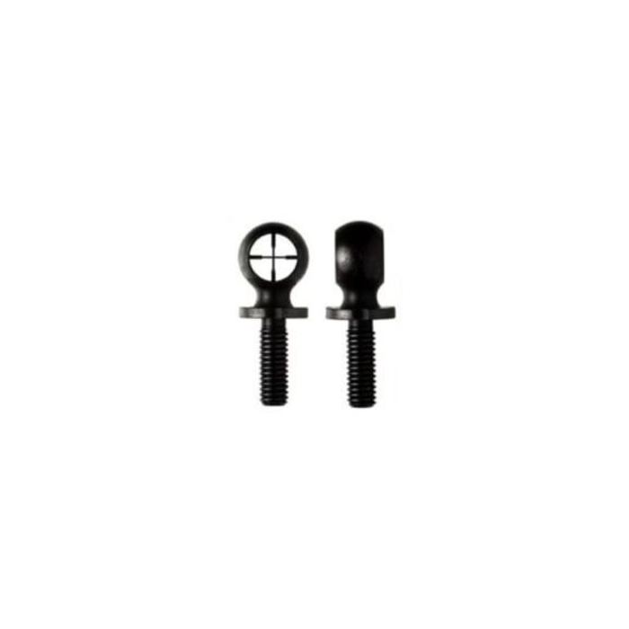 KNS Precision Front Sight Post For AR15 / AR10 Black Hooded Duplex ...