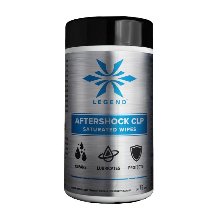 Legend Outdoor Gear Aftershock Saturated Cleaning Wipes 75-Pack