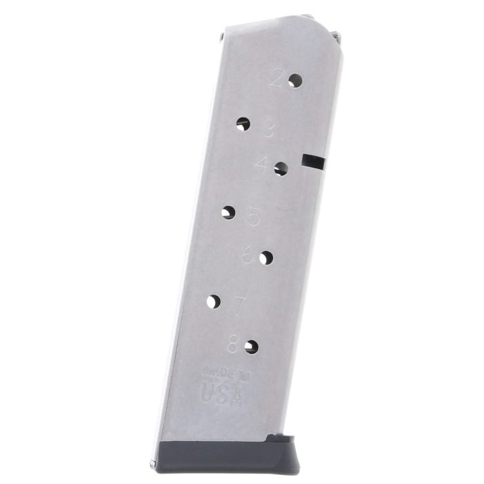 Metalform 1911 Government .45 ACP Stainless Steel 8-Round Magazine w ...