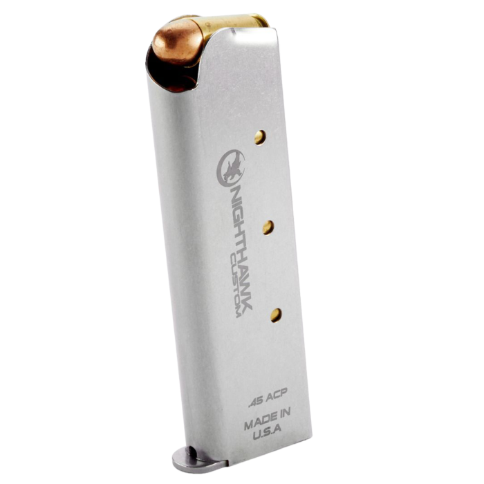 Nighthawk Custom Government 1911 .45ACP 7-Round Magazine w/ No Basepad
