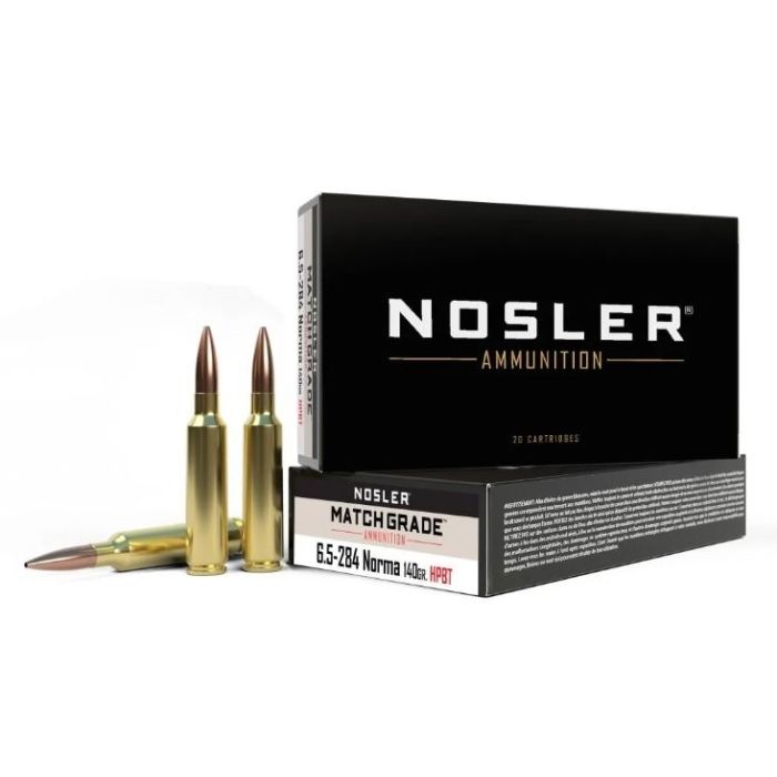 Nosler Match-Grade 6.5x284 Norma 140gr HPBT 20 Rounds