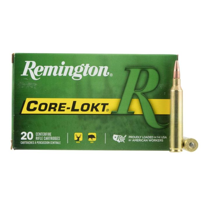 Remington Core-Lokt 7mm RUM Ammo 150gr PSP 20 Rounds