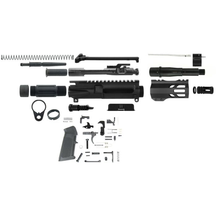TacFire AR-15 5" 7.62x39 Unassembled Pistol Kit w/ Lower Parts Kit
