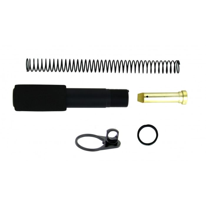 TacFire AR-15 Pistol Buffer Tube Assembly w/ Vertical End Plate