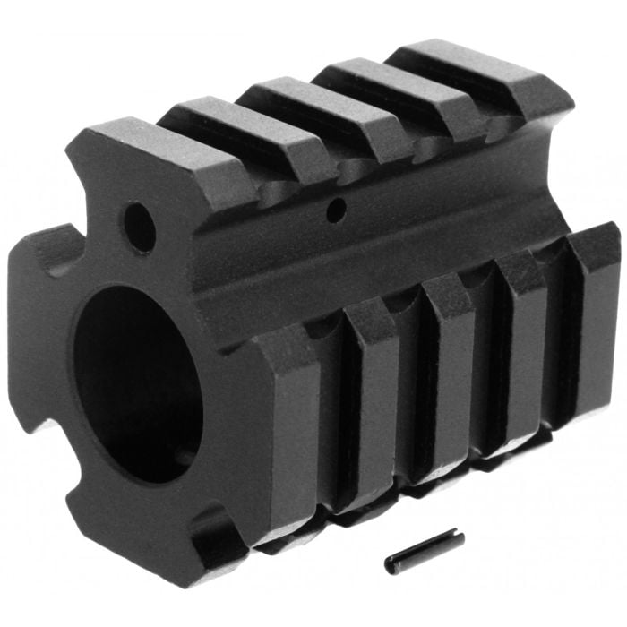 TacFire Low Profile Picatinny Quad Rail Gas Block - .750