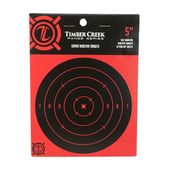 Timber Creek Outdoors Expert Reactive 5" Self-Adhesive Targets 10-Pack