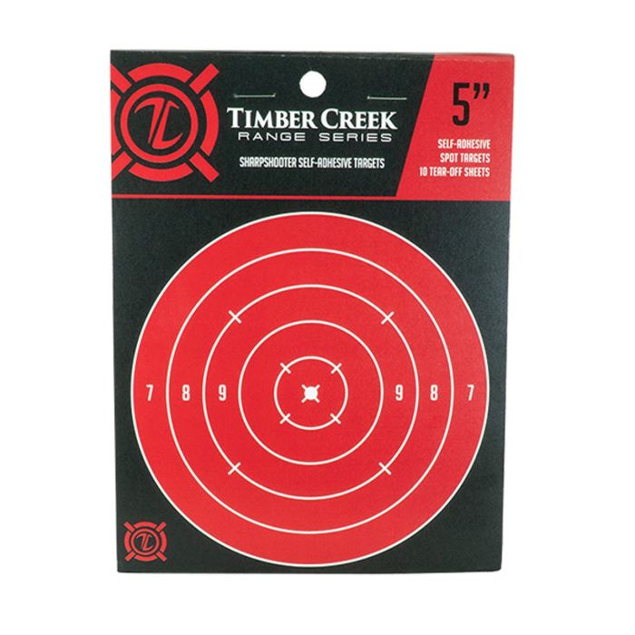 Timber Creek Outdoors Sharp Shooter 5" Self-Adhesive Targets 10-Pack