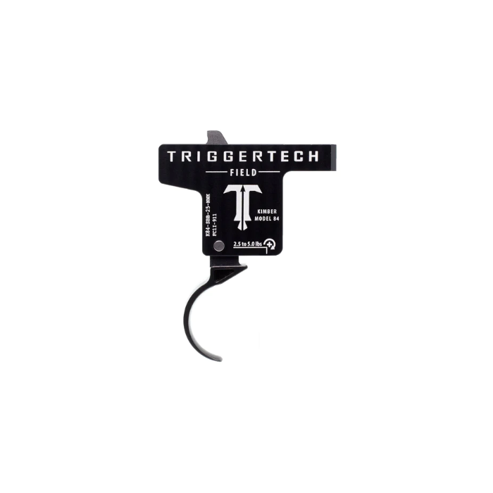 TriggerTech Kimber Model 84 Curved Single-Stage Field Trigger — Black