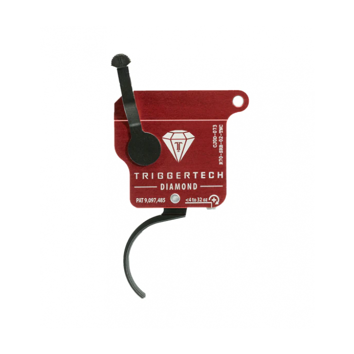 TriggerTech Remington 700 Clone Clean Single Stage Diamond Trigger Right Hand Black