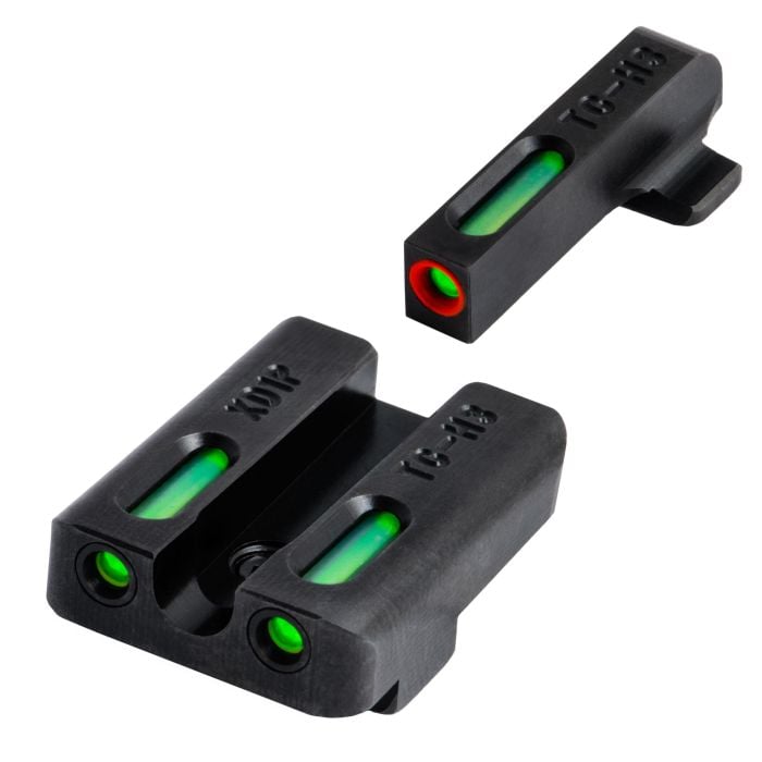 Truglo TFX Pro Tritium / Fiber Optic Sights for Springfield Hellcat