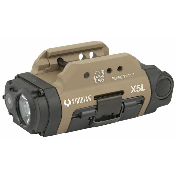 Viridian X5L Gen 3 FDE Green Laser + Tactical Light