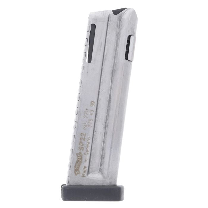 Walther SP22 .22LR 10-Round Stainless Steel Magazine