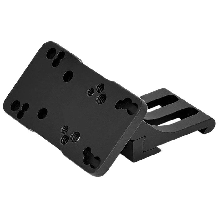 Warne Scope Mounts 45-Degree Offset Reflex Left-Handed Red Dot Riser