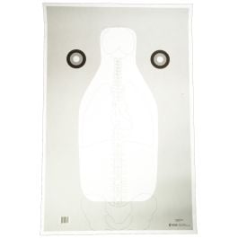 Action Target FBI Q Target w/ Vital Anatomy V2 Target 100-Pack