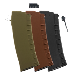 Bulgarian AK-74 5.56x45mm 30-Round Reinforced Steel Lug Polymer Magazine