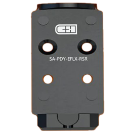 C&H Precision EOTECH EFLX Optics Mounting Plate with Rear Sight for ...