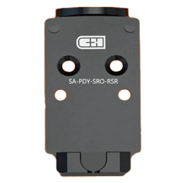 C&H Precision Trijicon SRO Optics Mounting Plate with Rear Sight for ...