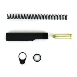 TacFire 6-Position AR-15 Mil-Spec Buffer Tube Assembly w/ Vertical End Plate