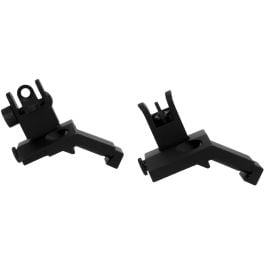 TacFire Spring Loaded 45-Degree Flip-Up Front and Rear Sight Set