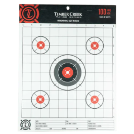 Timber Creek Outdoors Marksman Rifle Sight-In 10" Paper Targets 15-Pack