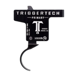 TriggerTech Kimber Model 84 Curved Single-Stage Primary Trigger — Black